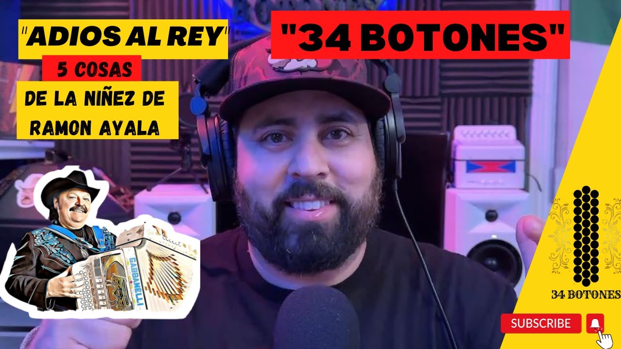 34 Botones - 5 Cosas Que No Sabias Del Señor Maestro Ramón Ayala - YouTube