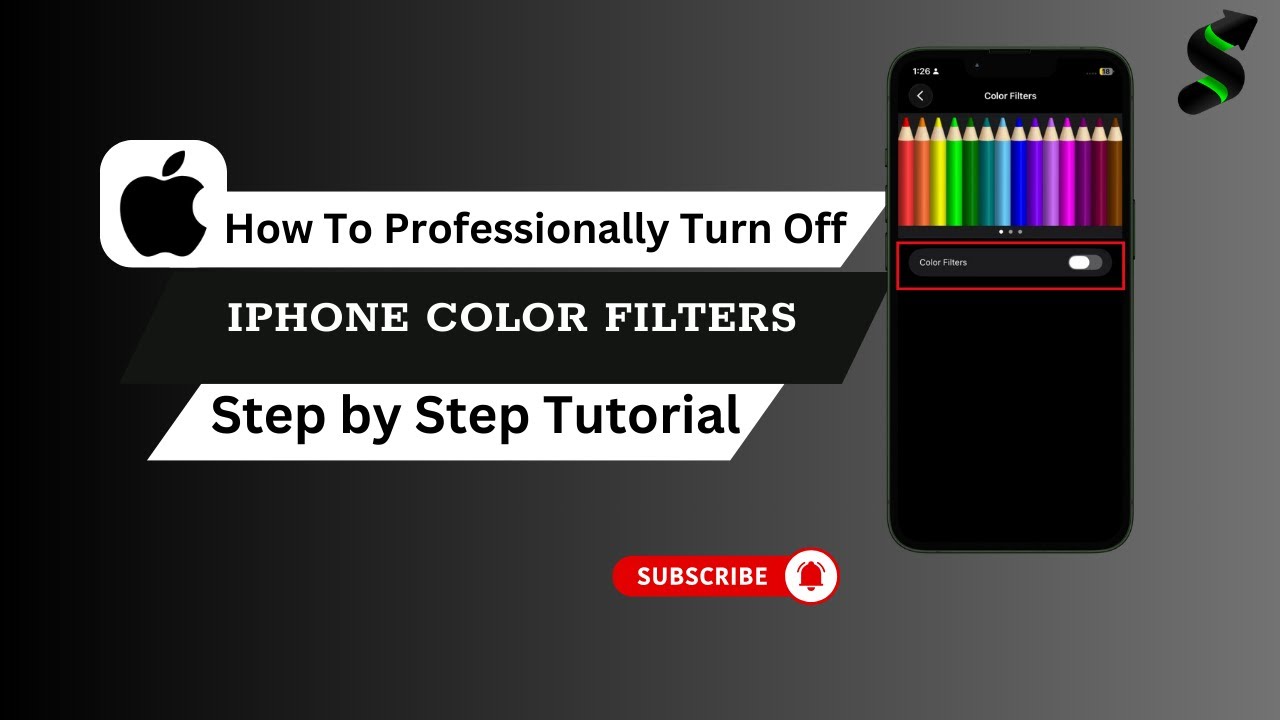 How to Turn Off Color Filters on iPhone – Step by Step - YouTube