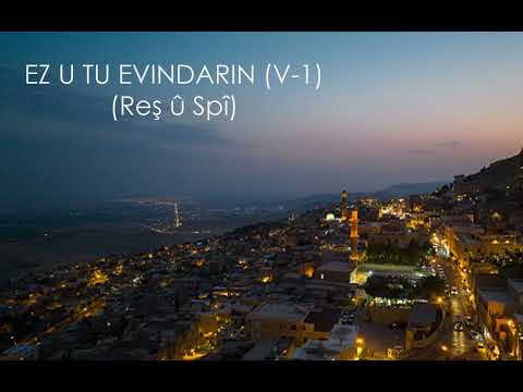 EZ U TU EVINDARIN (V-1) (Reş û Spî)