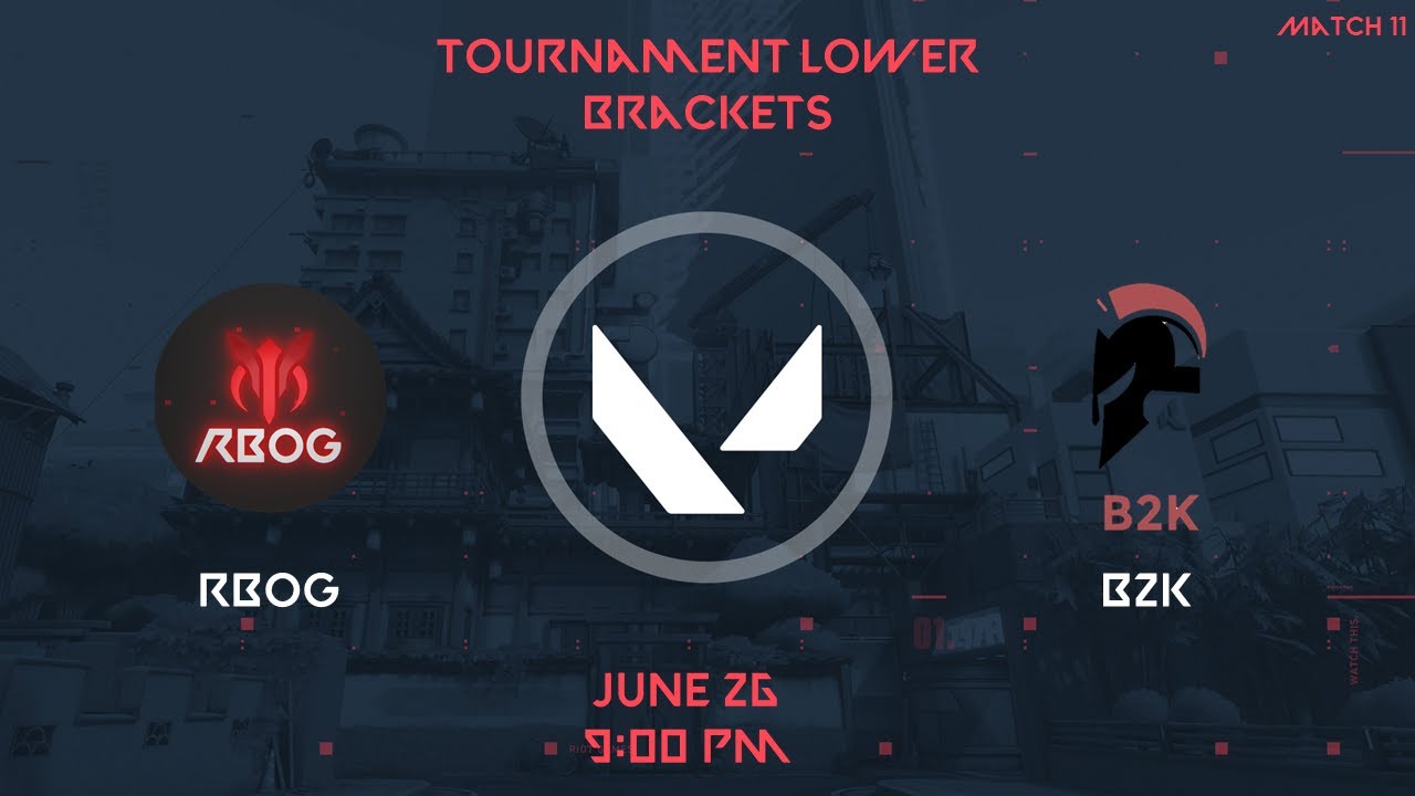 Lower Bracket Match 11 RBOG vs B2K - YouTube
