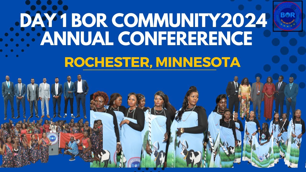 Day 1 of Bor Community - USA 2024 Annual Conference in Rochester ...