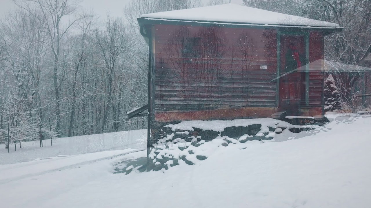 Snow On The Homestead | Simple living | Cozy Winter Day - YouTube