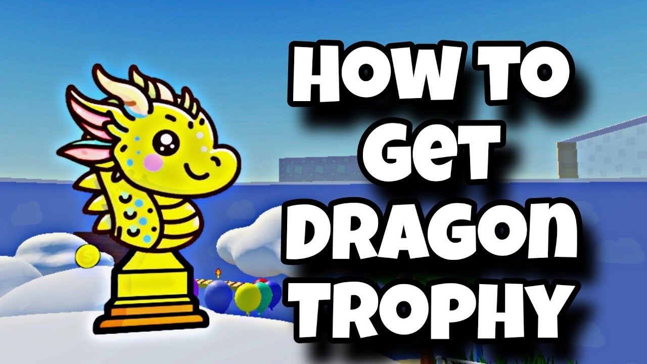 How to Get Dragon Trophy in Find the Trophies Roblox | Dragon trophy ...