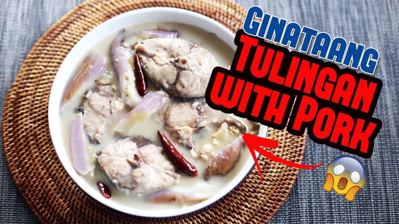 How to cook Ginataang Tulingan with Pork | Dongko recipe - YouTube