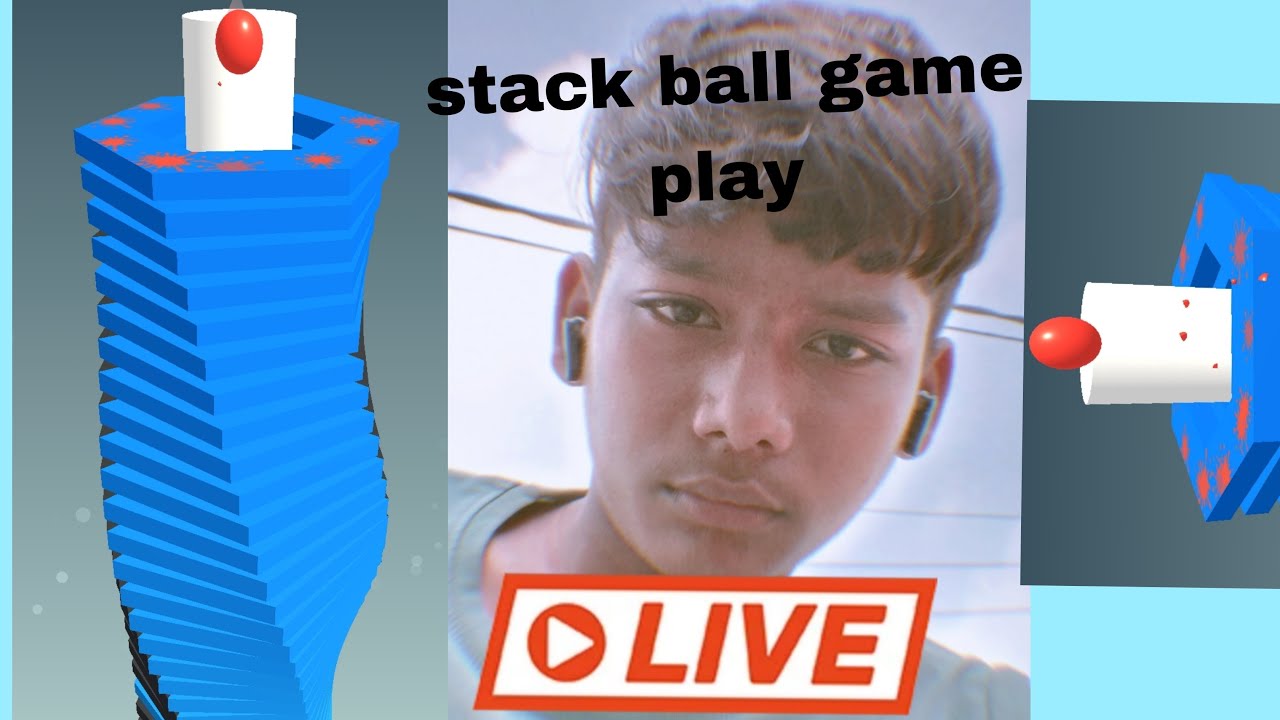 Stack Ball game live play - YouTube