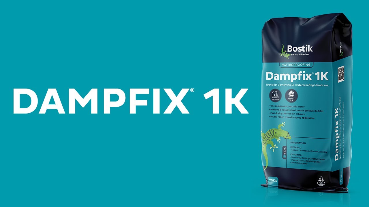Waterproofing. By Bostik | DAMPFIX 1K - YouTube