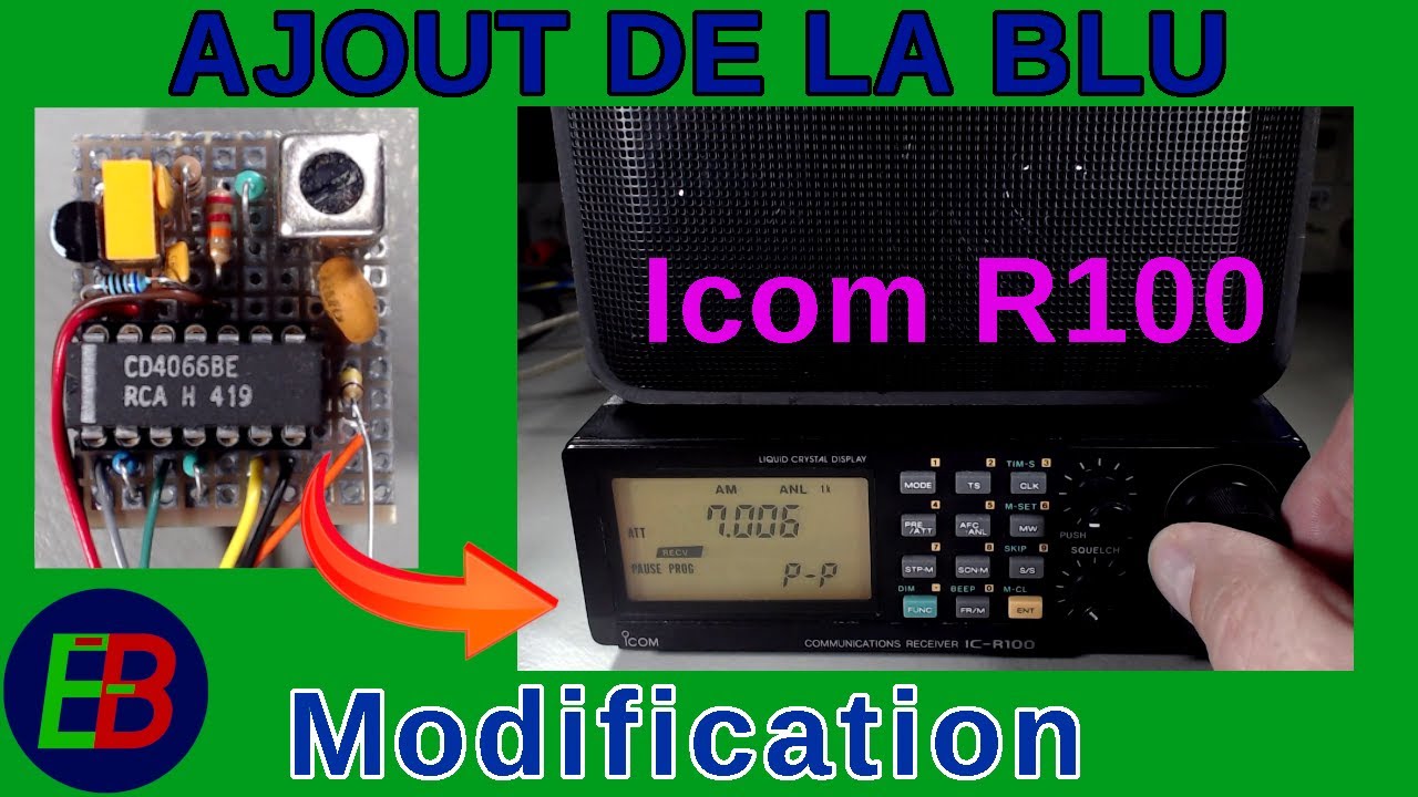 EB_#573 Modification - Ajout d'un BFO de BLU au récepteur Icom IC-R100 ...