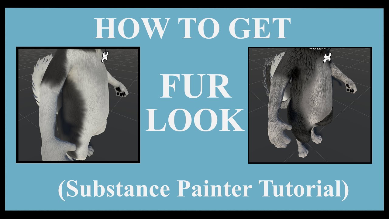How to get Fur / Realistic look on your VRChat Avatar (Substance ...