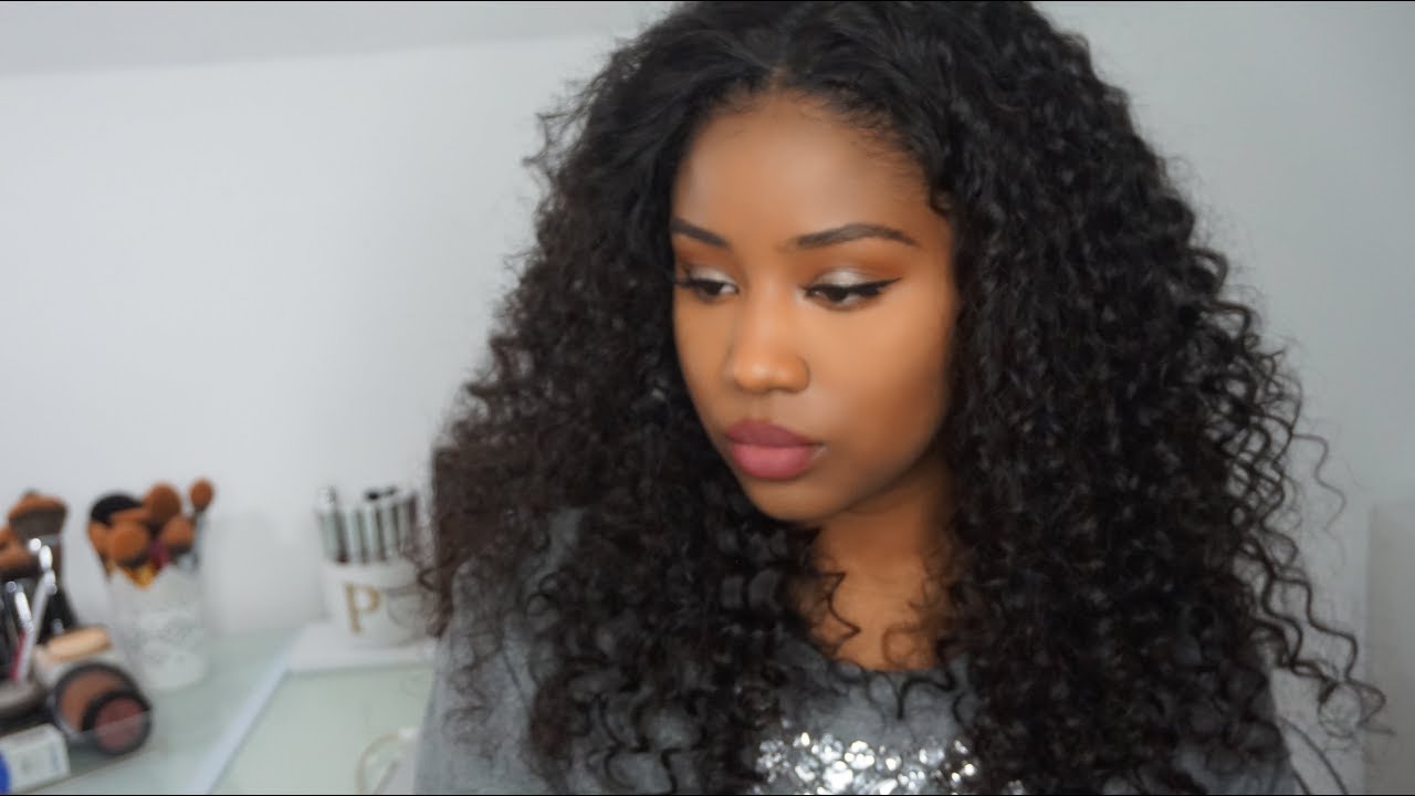 Virgin Brazilian Hair Deep Wave Lace Front Wig ft. Wow African - YouTube