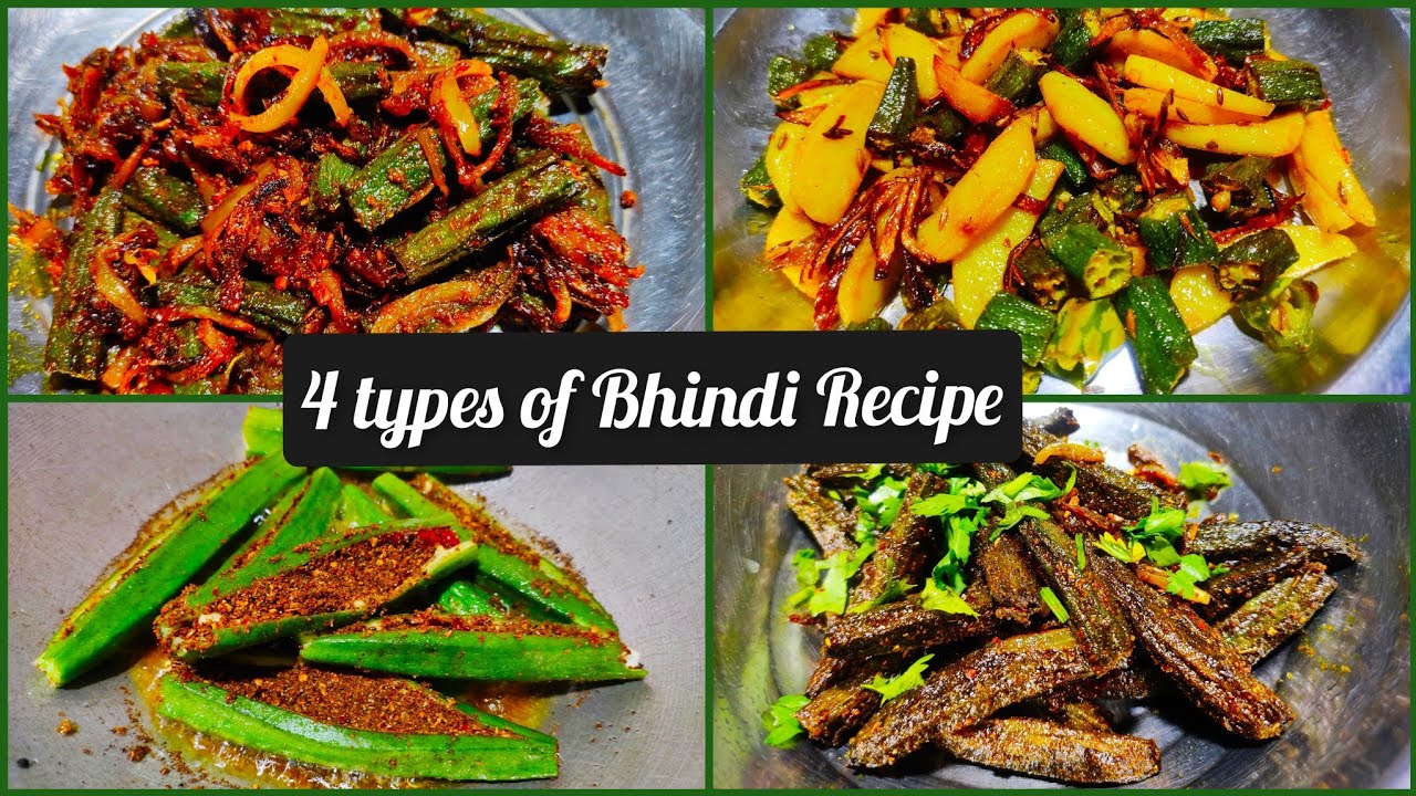 A Recipe for Bhindi Lovers. Bharwa Bhindi,Masala Bhindi,Crispy Pyaazi ...