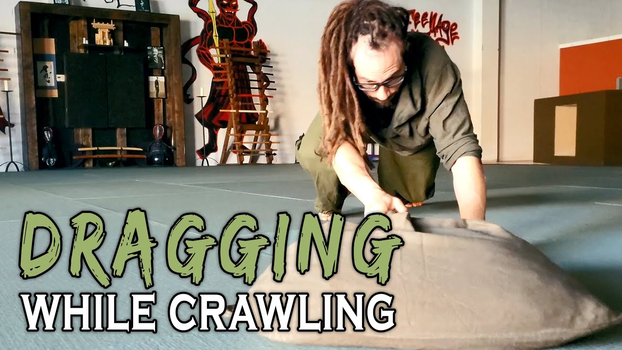 Dragging While Crawling (Natural Movement Skill) - YouTube