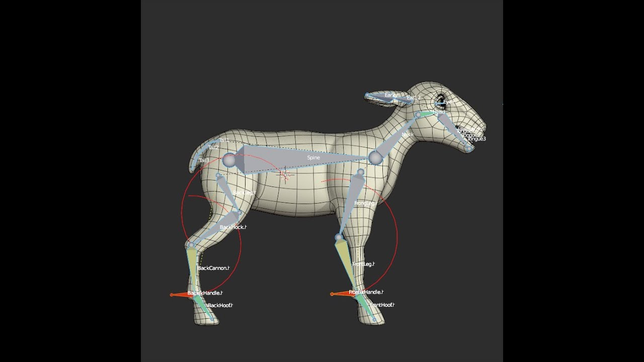 Sheep rig (bald) - YouTube