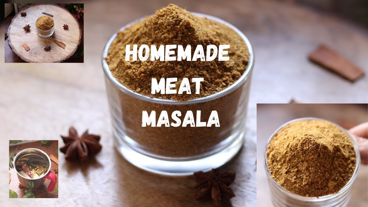 Meat Masala Powder|घर पर आसानी से बनाएं मीट मसाला पाउडर |Homemade Meat ...