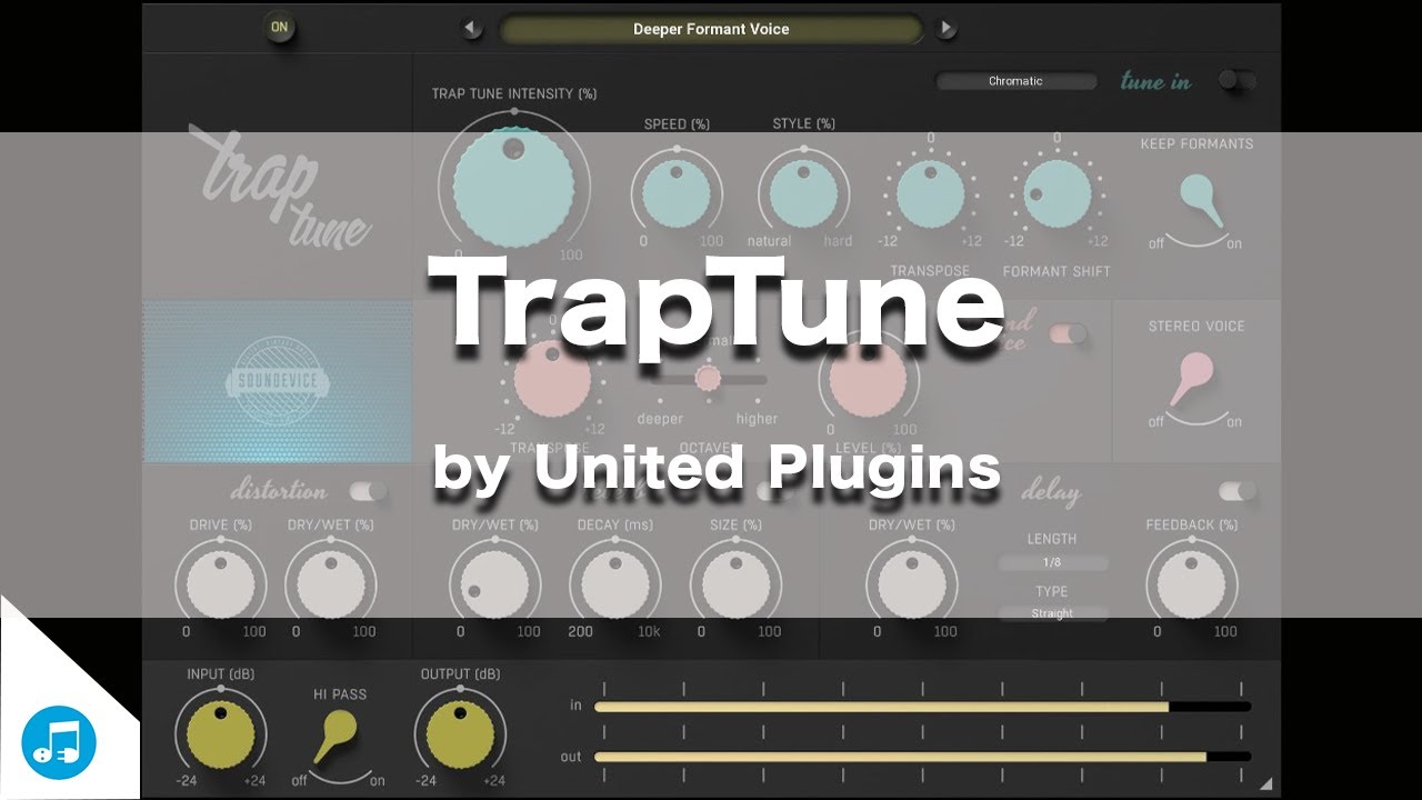 United Plugins TrapTune | どんな音楽スタイルでも完璧なボーカルトラックを実現 - YouTube