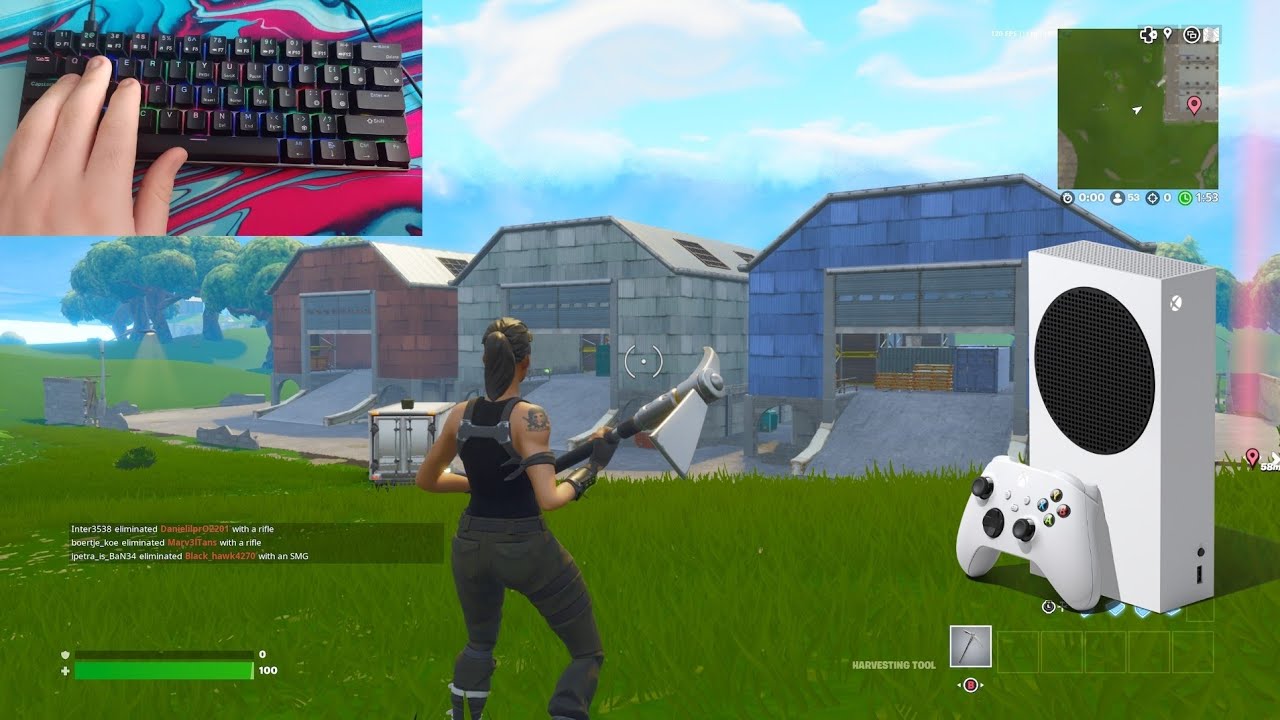 Xbox Series S OG Reboot Royale KBM Handcam (4K 120FPS) - YouTube