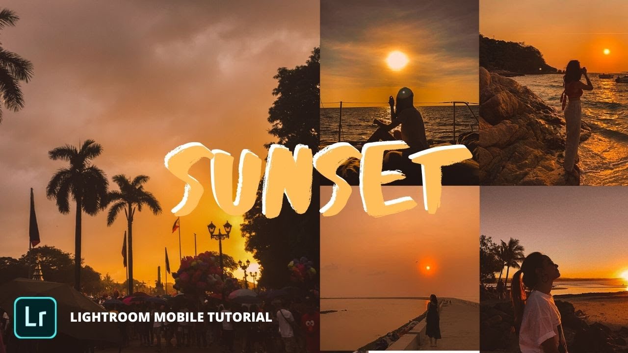 HOW I EDIT SUNSET TONE FILTER USING MOBILE LIGHTROOM CC - YouTube