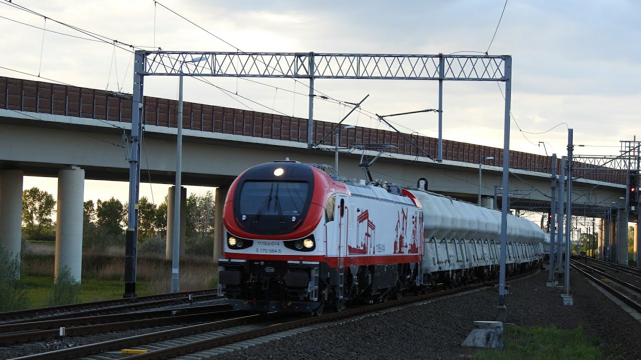 Pesa Gama 111Ed-014 RCP z gruszkami Cemet w Żmigrodzie. +RP1 - YouTube