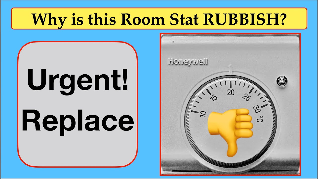 This and all 230vAC analog Room Stats OVERHEAT! How to FIX: 25 01 - YouTube