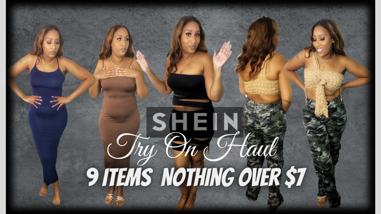 SHEIN Summer Haul ~ 9 Items all under $7 - YouTube