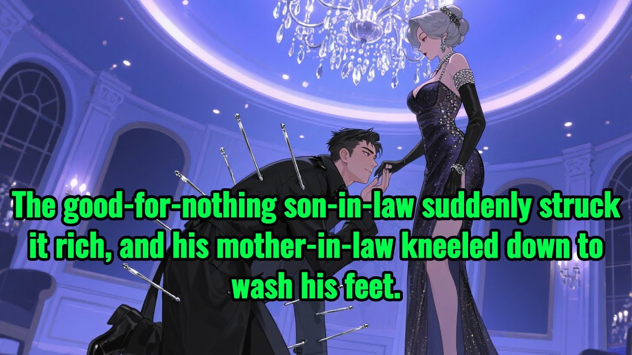 Useless son-in-law strikes rich, mother-in-law kneels to wash feet ...