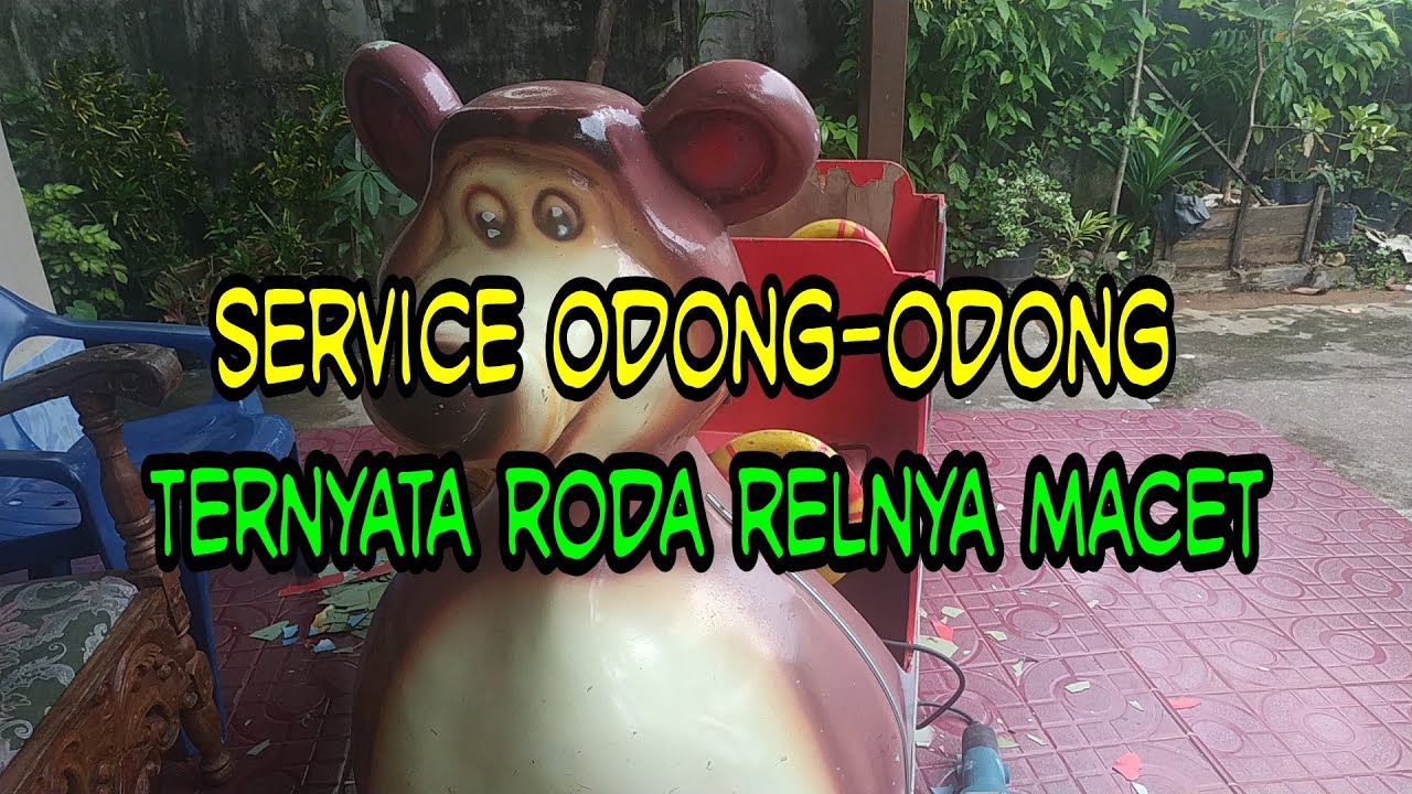 service gerbong odong-odong si beruang Marsya - YouTube