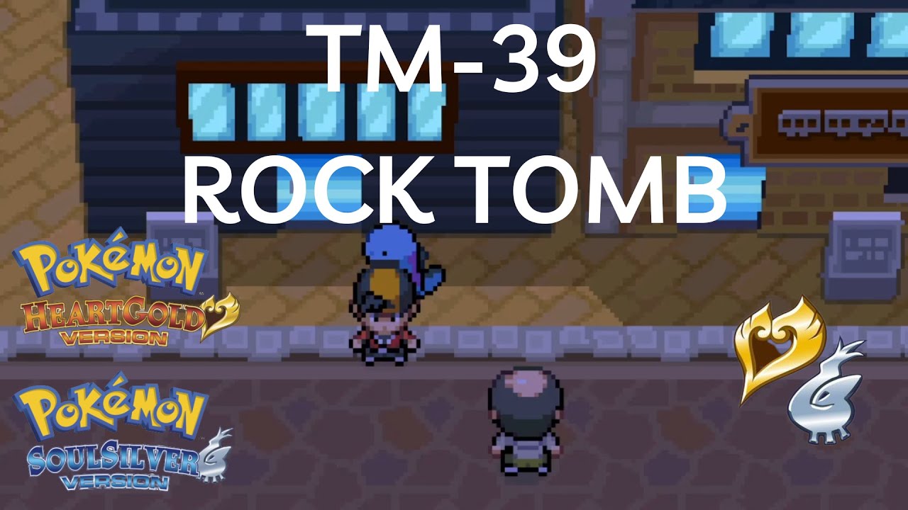 How to Get the TM-39 Rock Tomb in Pokemon HeartGold/Soul Silver - YouTube