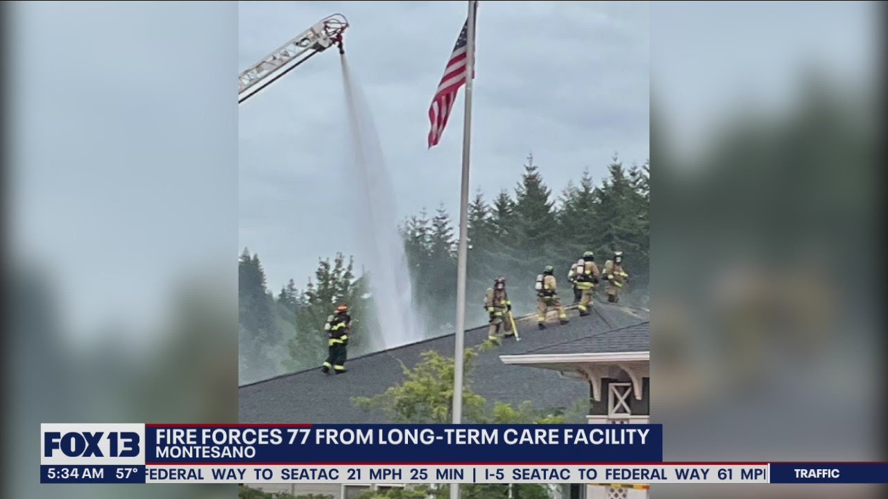Dozens evacuate fire at Montesano long-term care facility | FOX 13 ...