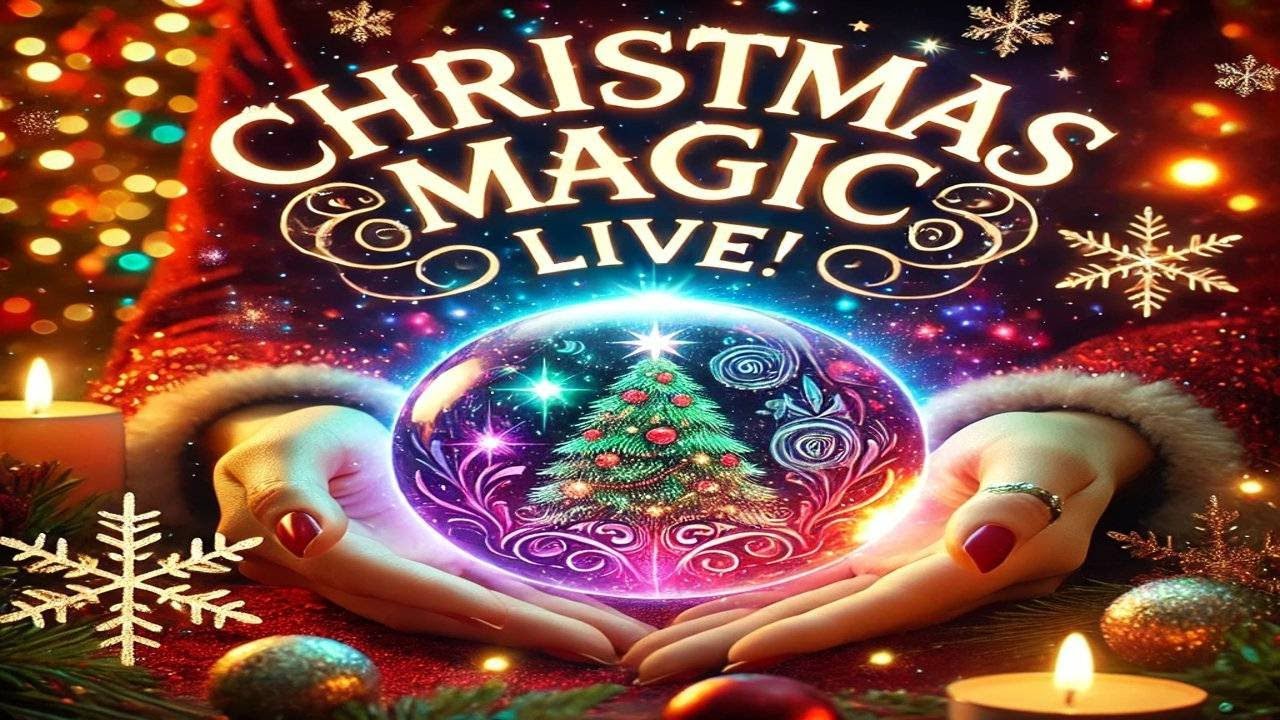 Experience the Magic of Christmas 🎄 with a Psychic Live Show! - YouTube