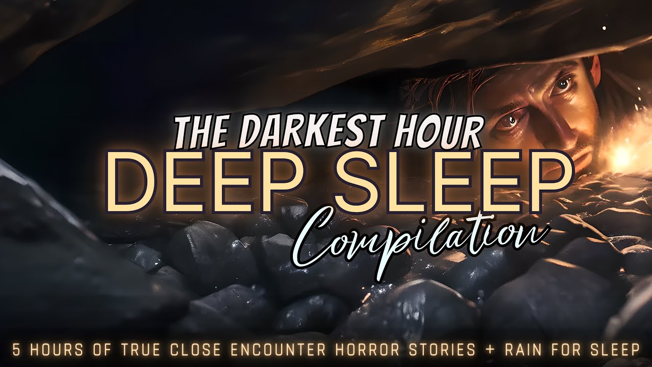 5 Hours of TRUE Close Encounter Horror Stories + rain for sleep 💤 NO ...