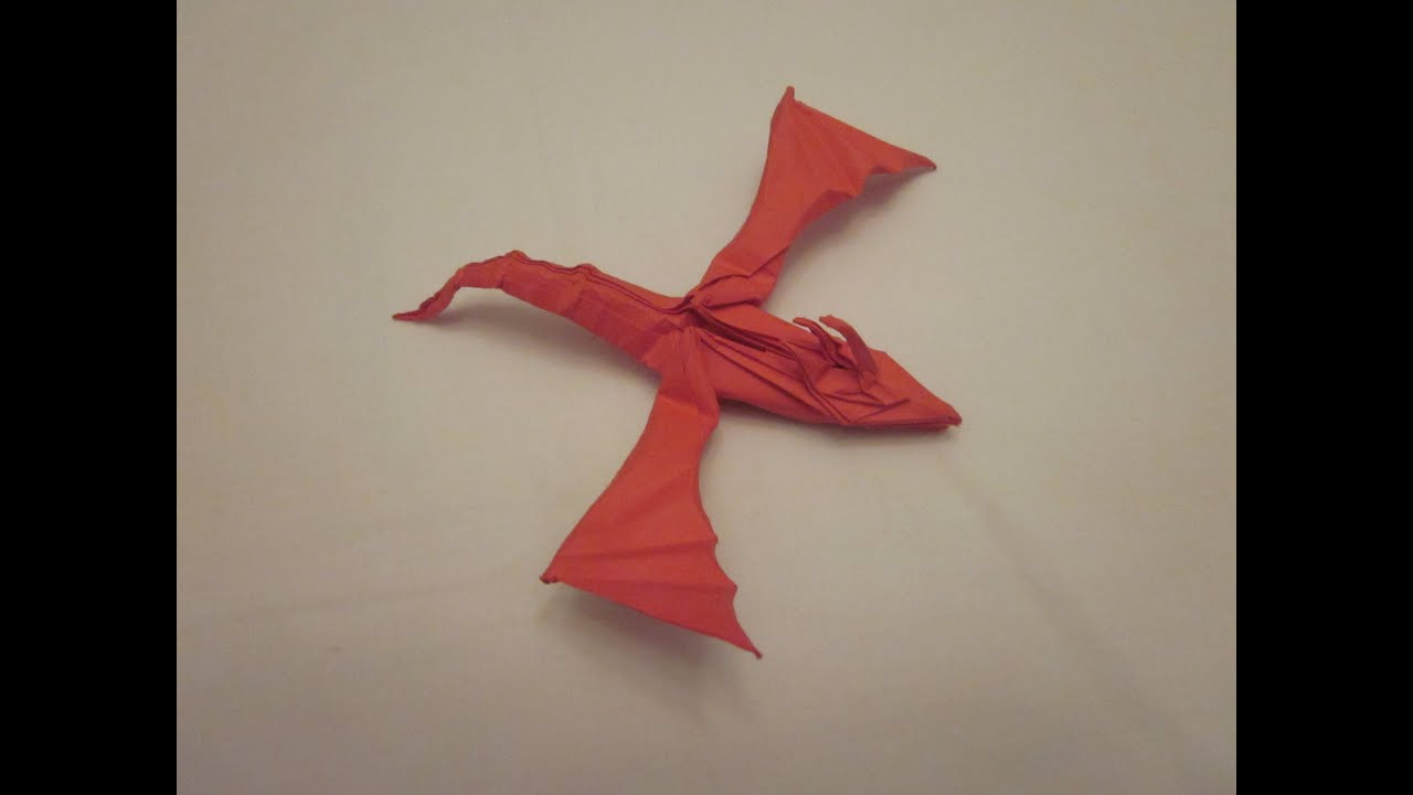 Origami Snake Dragon (Marc Vigo) - YouTube