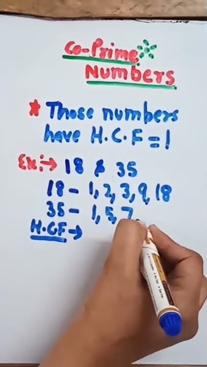 Co-Prime Numbers!! - YouTube