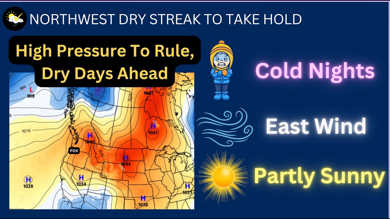 Portland Weather Dry Days To Come - YouTube