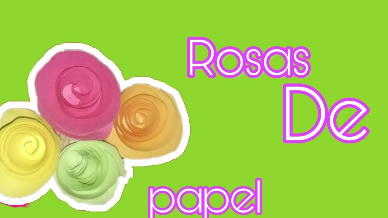como hacer una rosa. - YouTube