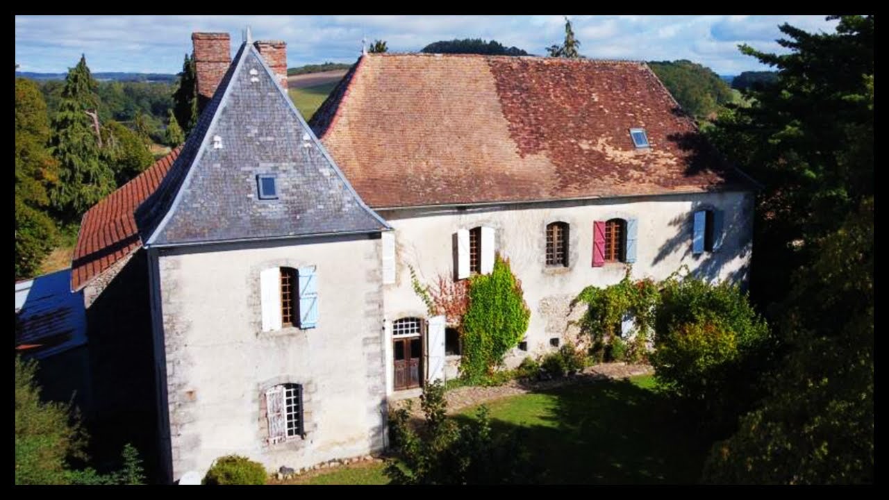 Rustic Manor House Creuse Limousin Countryside, France - YouTube