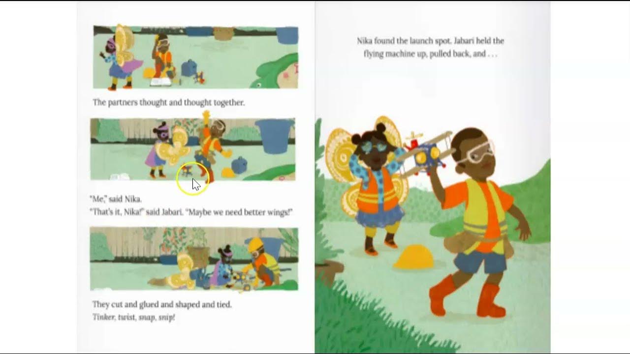 Reading lesson for illustrations and details with Jabari Tries - YouTube