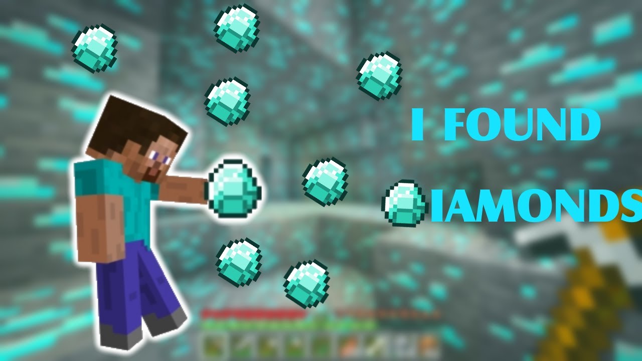 I FOUND DIAMONDS|Minecraft gameplay - YouTube