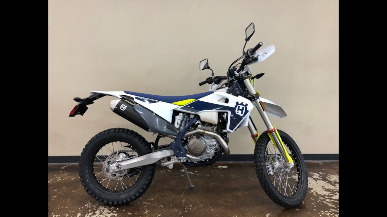2021 Husqvarna Motorcycle FE 501s Dual Sport - YouTube