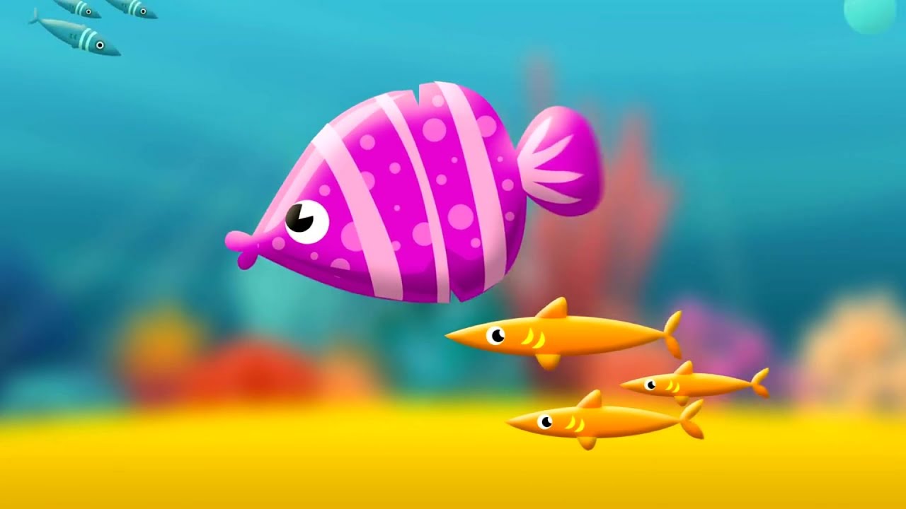 Animated Aquarium Fish For Babies - YouTube