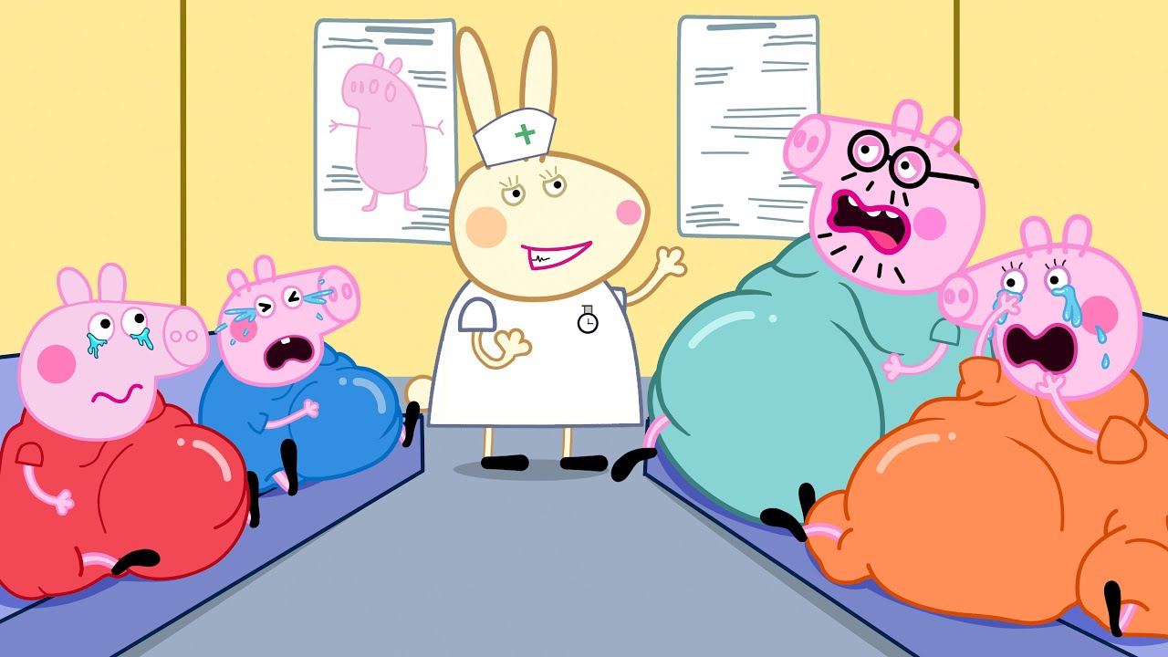 What Happened...Peppa's Family Big Belly?? | Peppa Pig Funny Animation ...