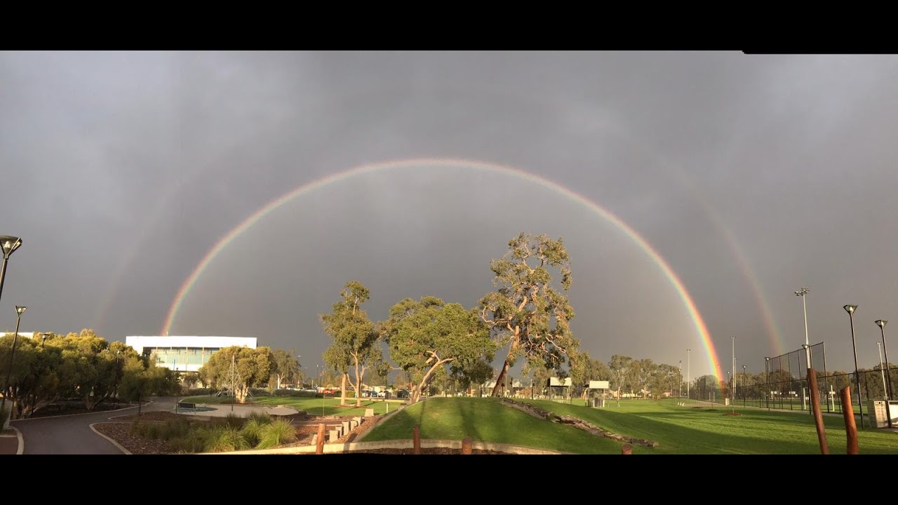 Double Rainbow Perth Western Australia. The UItimate double rainbow ...