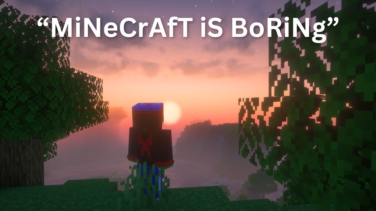 "Minecraft Is Boring" Videos Are Hilariously Stupid... - YouTube