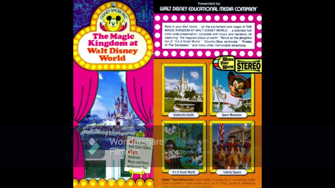 The Magic Kingdom at Walt Disney World Show Pac 1976 - YouTube