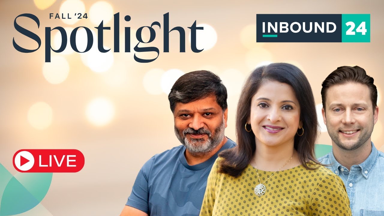 INBOUND 2024 Spotlight Live, Wednesday, Sept 18 - YouTube