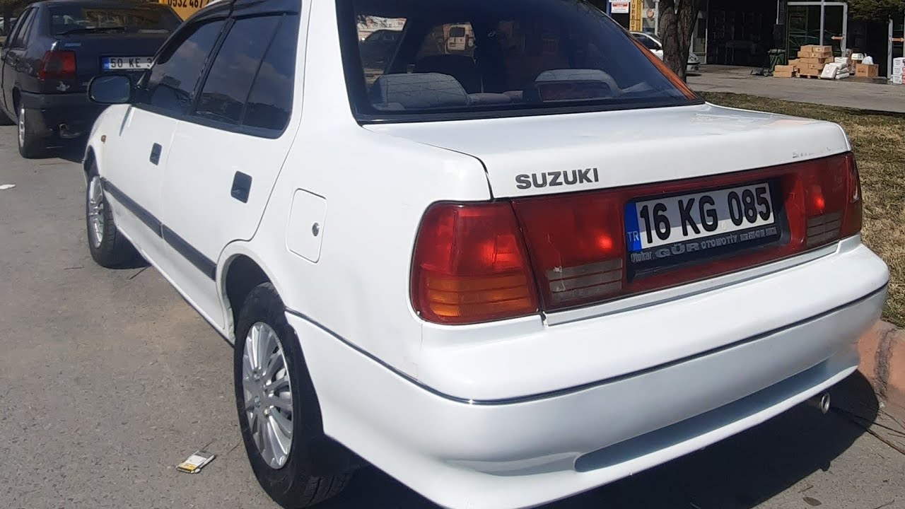 SUZUKİ SWİFT TANITIM ? 1.3 GLX 1998 SEDAN - YouTube