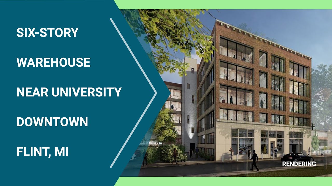 Auction | Six-Story Warehouse Building | Flint, MI - YouTube