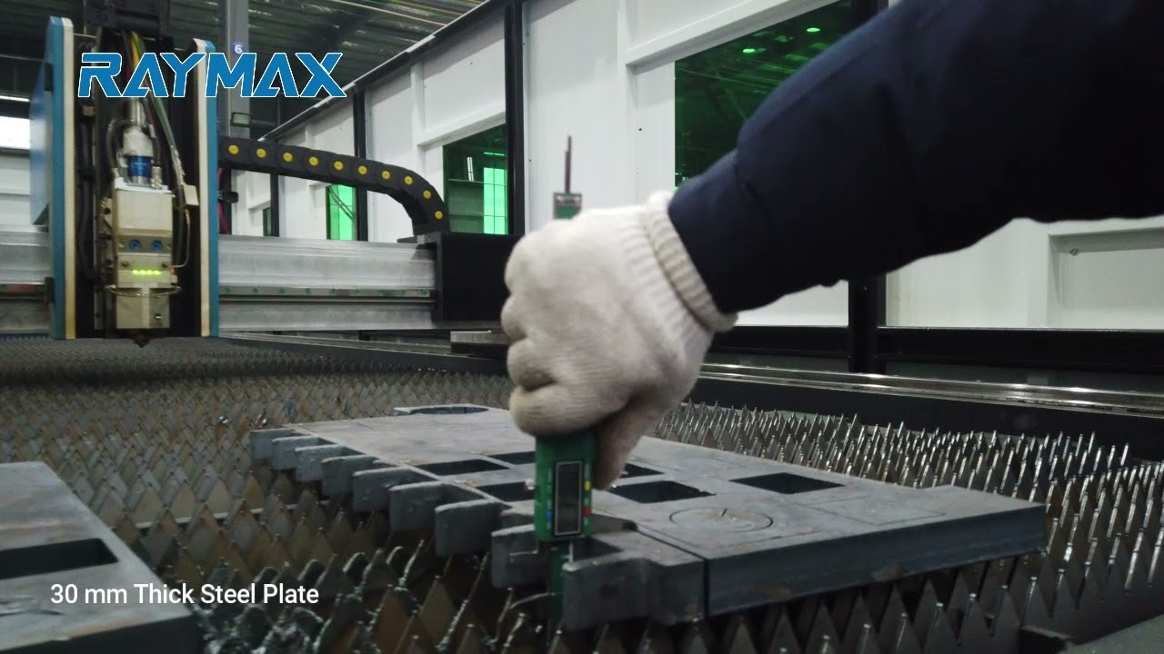 RayMax CNC Fiber Laser Cutting Machine RX-2040 With Raycus 12000W Fiber ...