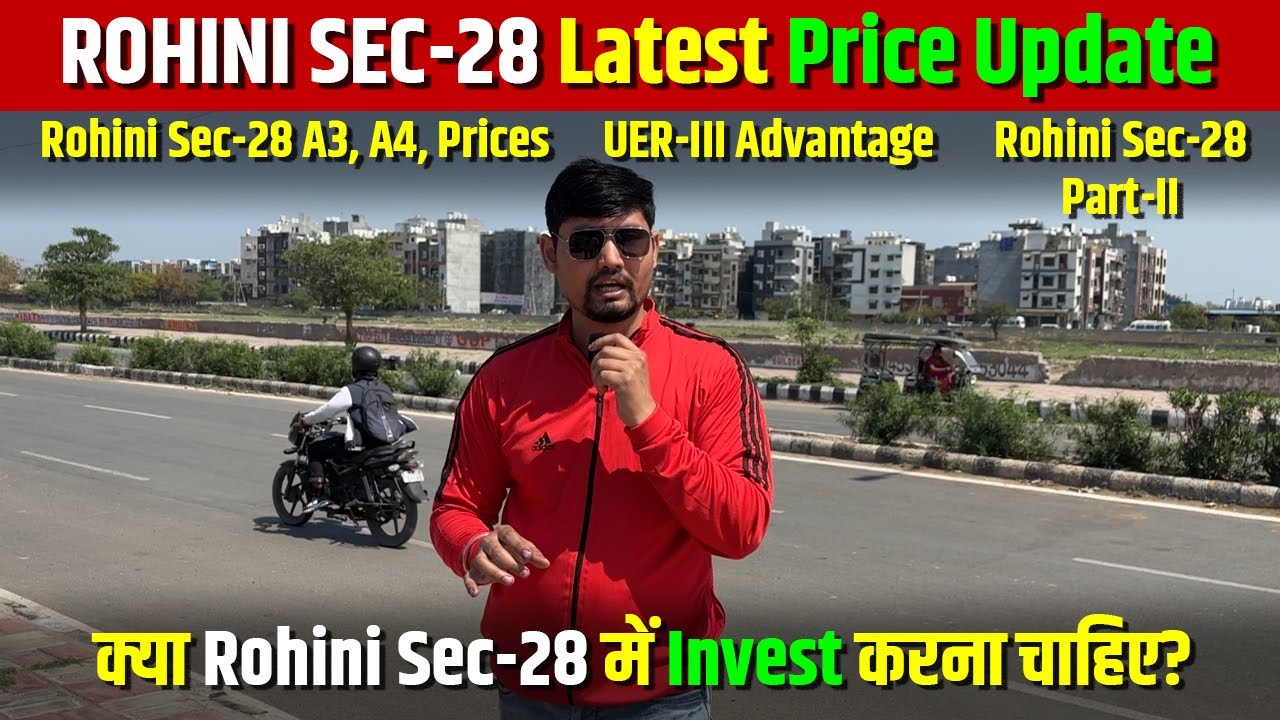 Rohini Sector 28 Latest Price Update Part-II #realestate #dda #plots # ...
