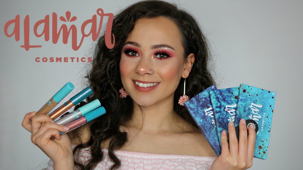 Alamar Cosmetics Colorete Blush Trios & Mother of Pearl Glosses | FULL ...