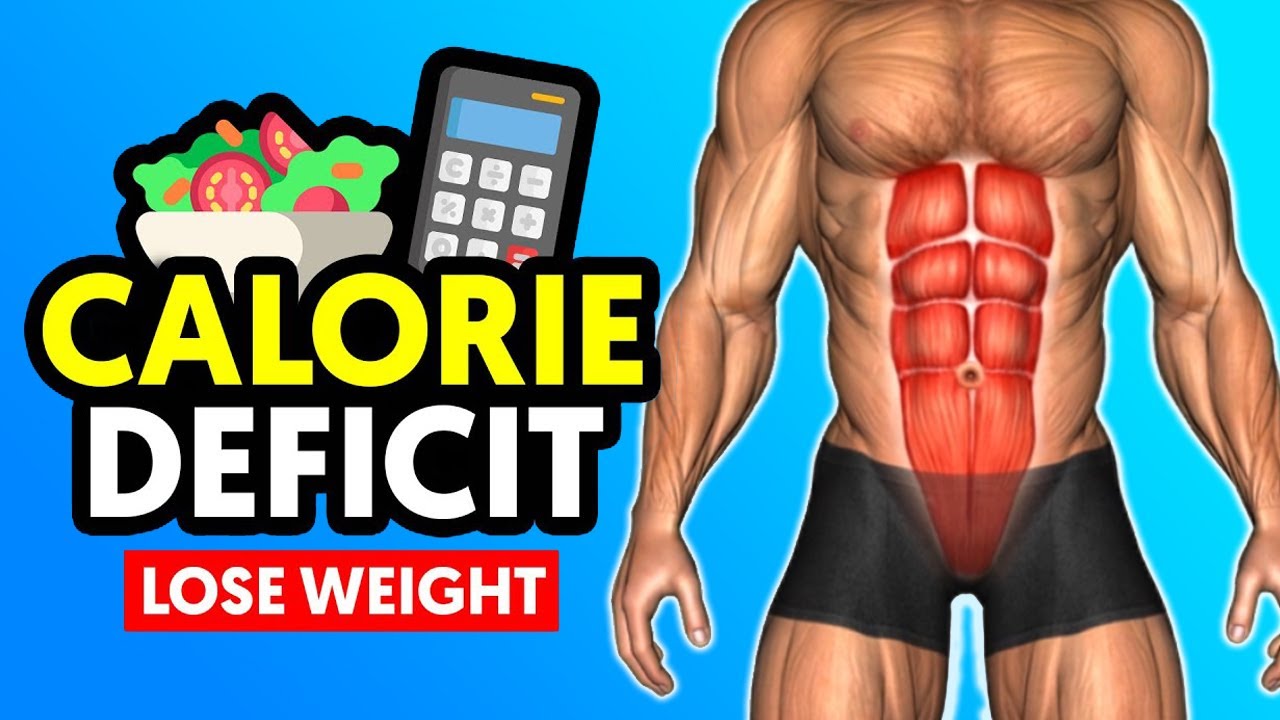 How To Enter a Calorie Deficit For FAST Weight Loss - YouTube