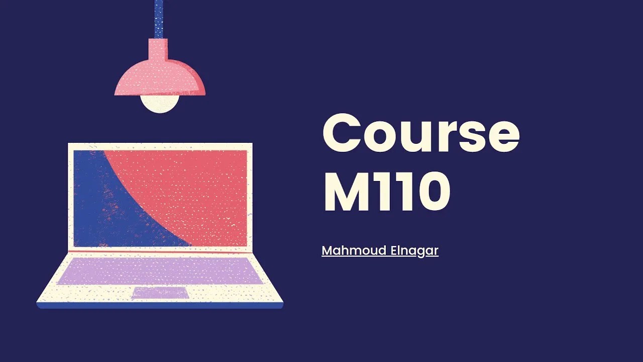 M110 | Meeting5 - Collection Data Types - YouTube